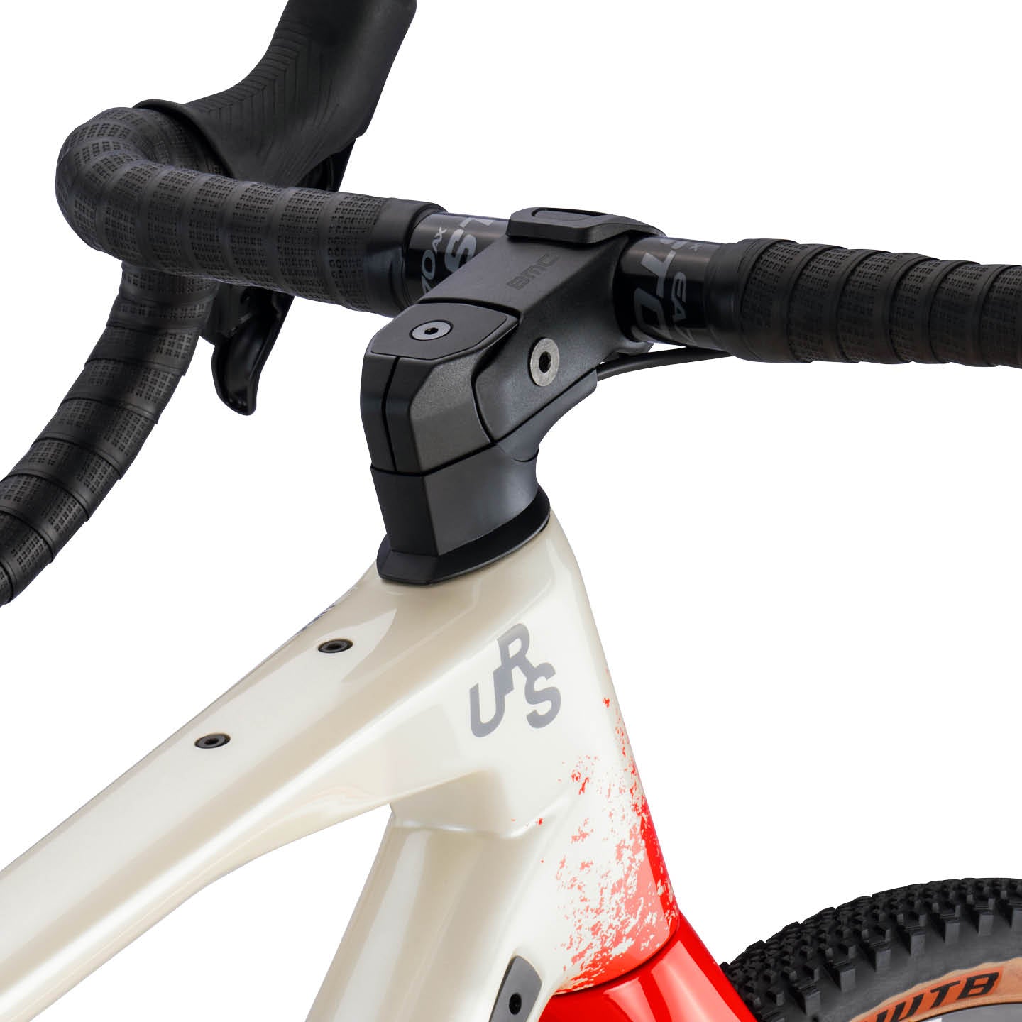 BMC URS 01 FOUR Gravel Bike Pearl White / Red